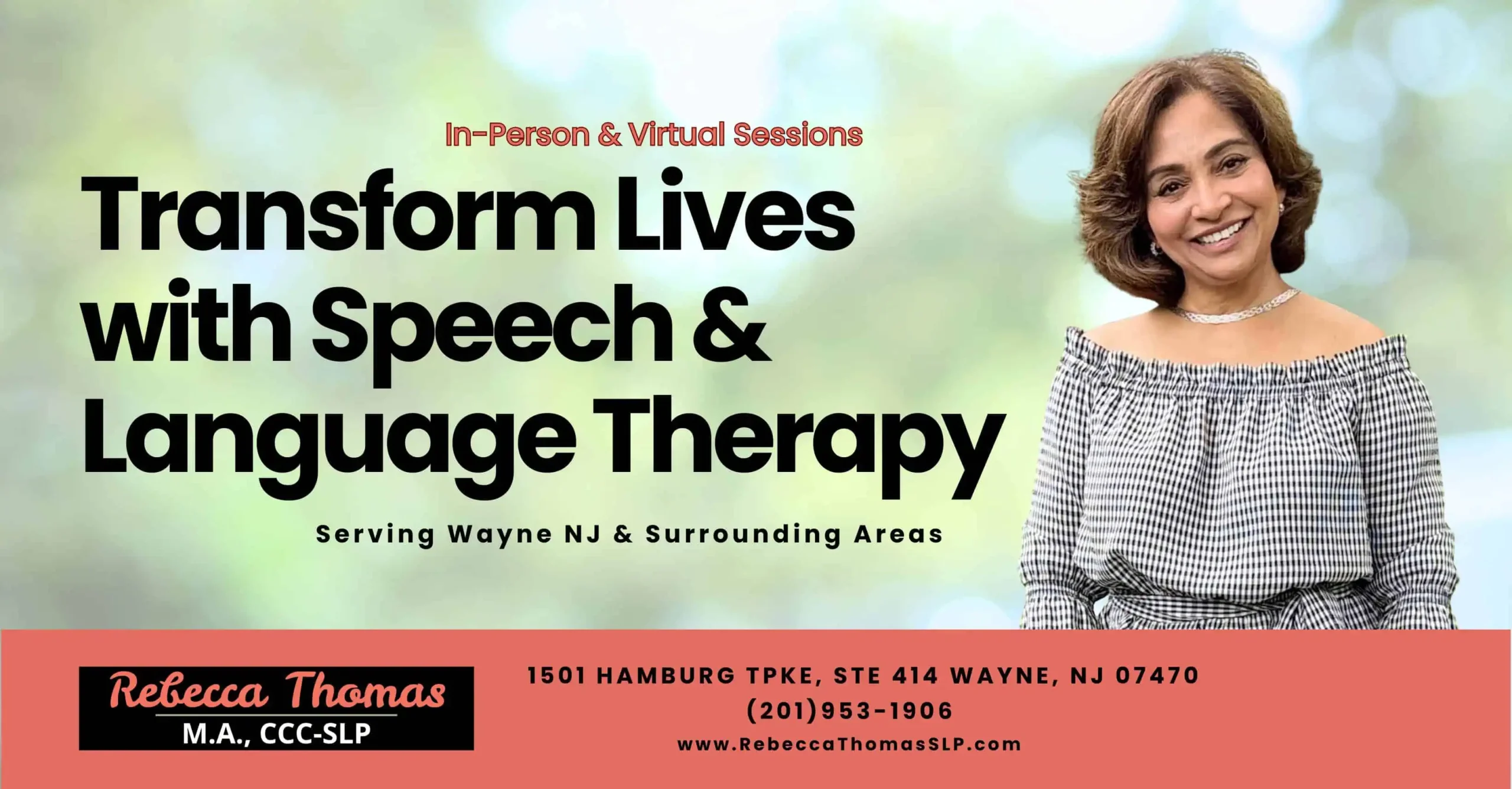 About Rebecca Thomas | Speech & Dyslexia Therapy Wayne, NJ